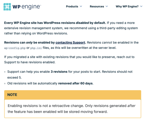 WP Engine Differs from WordPress - Hawkdive.com